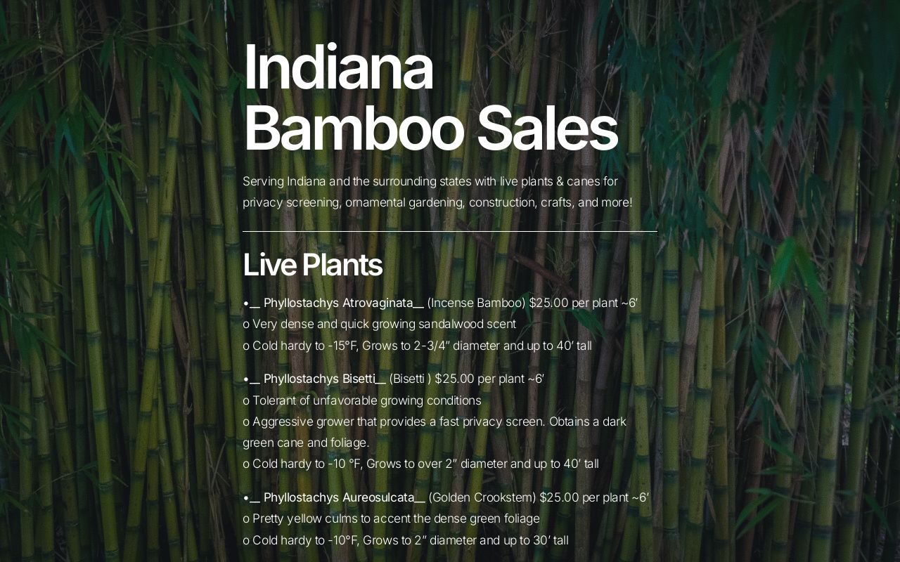 Indiana Bamboo